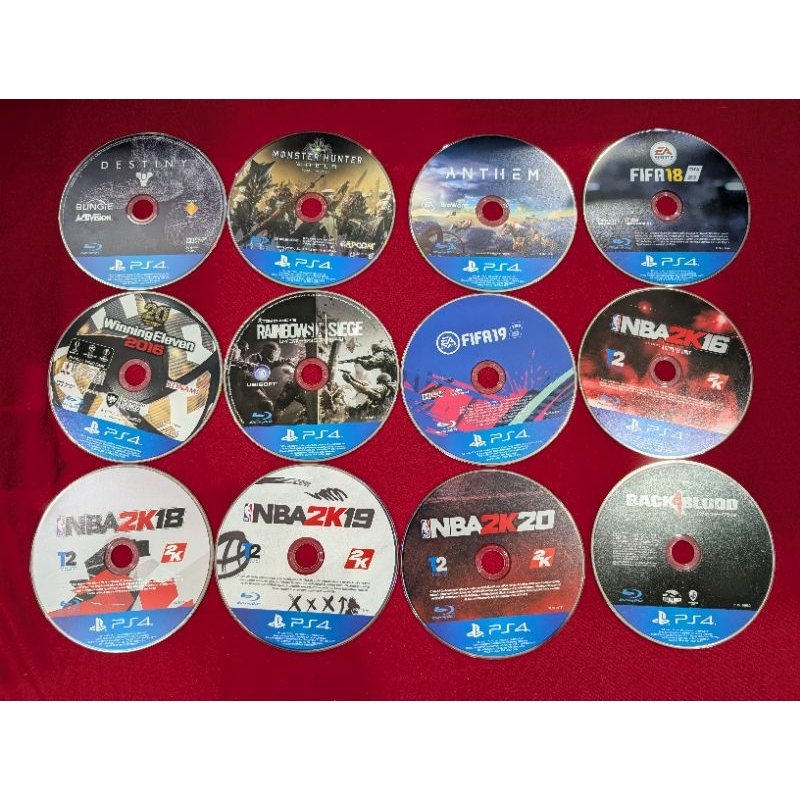 Various PS4 Disc Only Games USED English | Shopee Malaysia