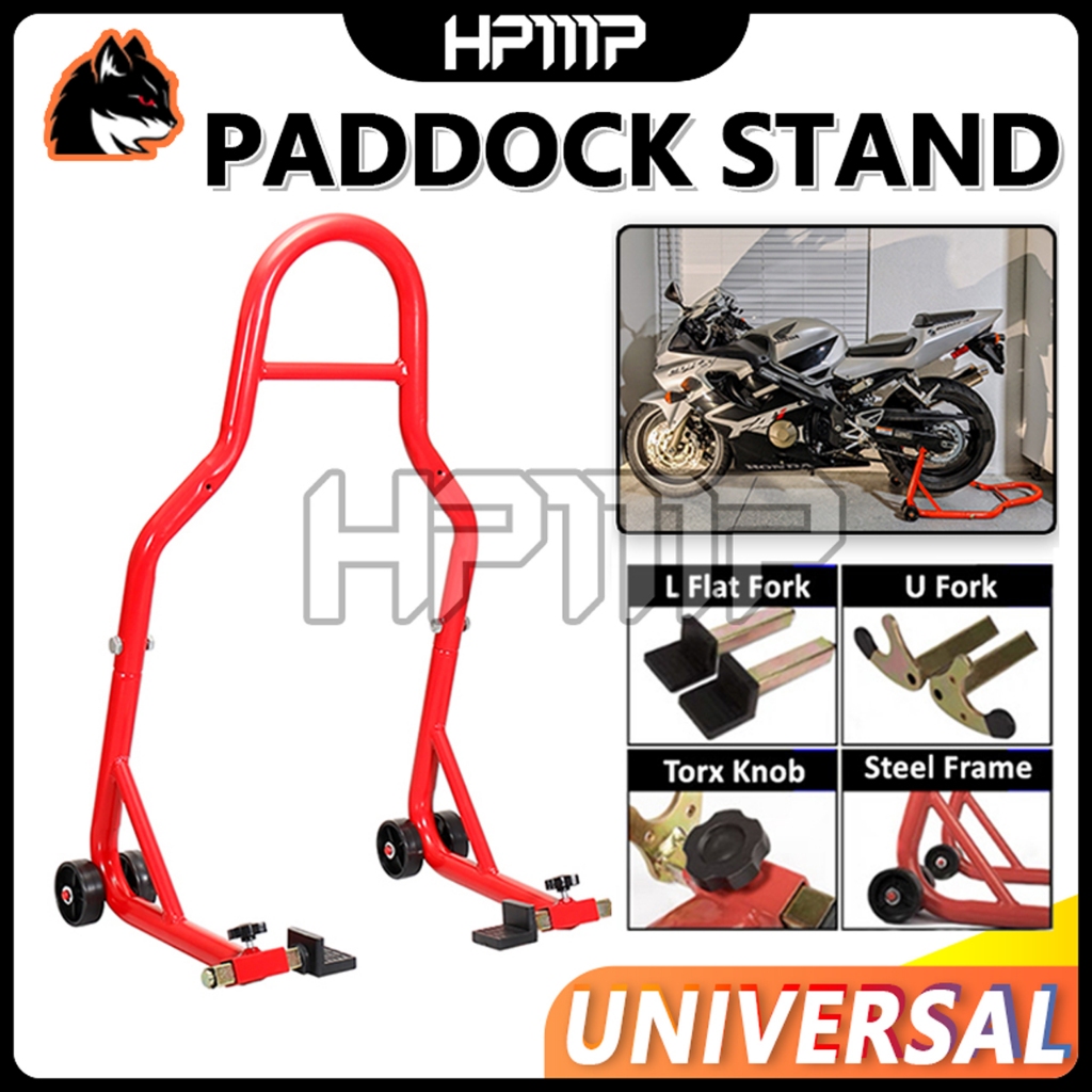 Paddock Stand 2 IN 1 Heavy Duty Rear Paddock Stand Depan 2 Type Bracket ...