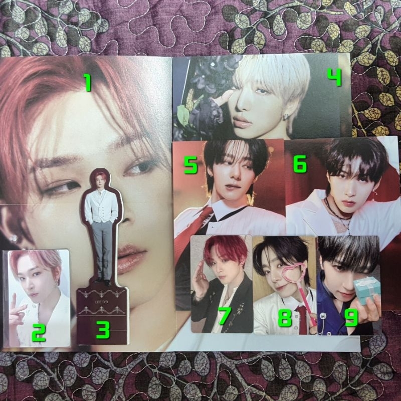 Unsealed Oneus Dear M Photocards (PCs) Poster Postcard Paper Figure ...