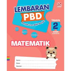 LEMBARAN PBD MATEMATIK KSSR SEMAKAN TAHUN 2 | Shopee Malaysia