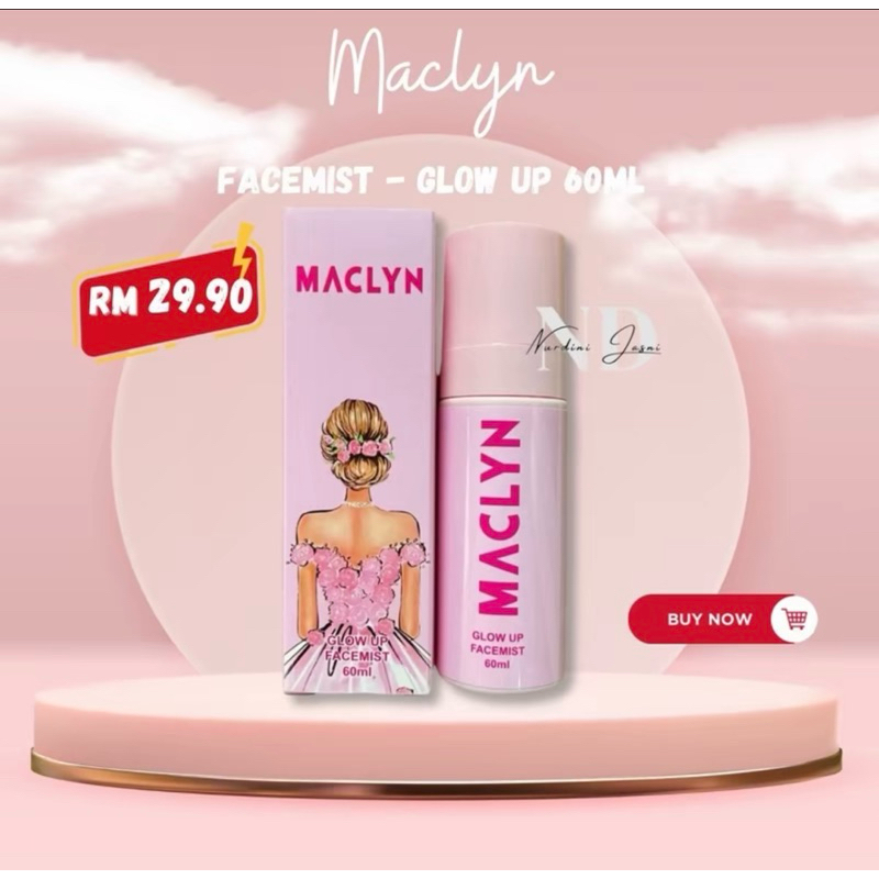 GLOW UP FACEMIST 60ml - MACLYN | Shopee Malaysia