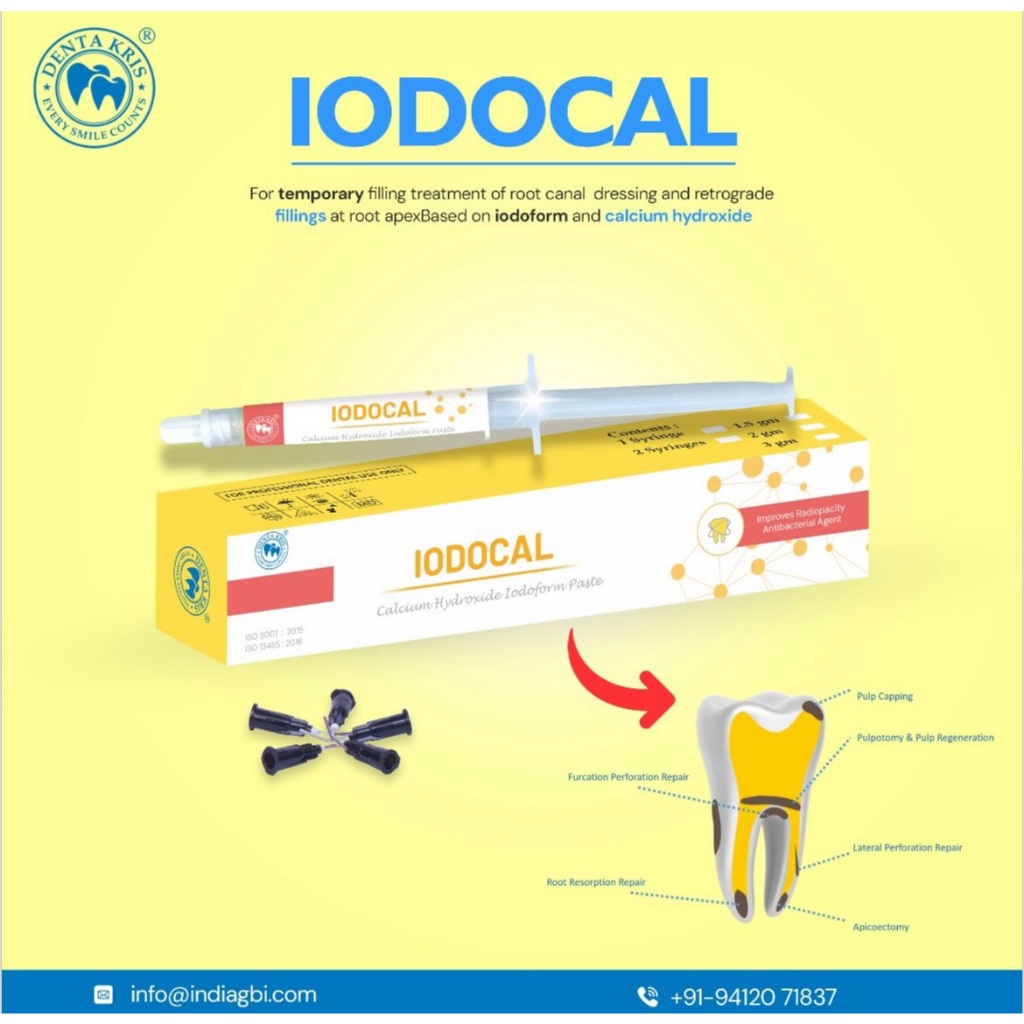 DENGEN DENGOPEX (CALCIUM HYDROXIDE PASTE WITH IODOFORM) | Shopee Malaysia