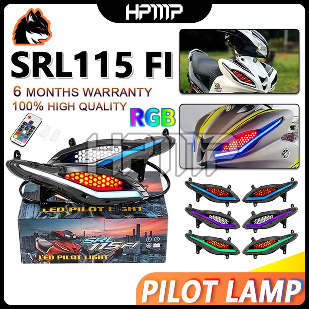 Lagenda SRL115 FI SRL 115 Signal Light LED Mata Gaban Mata Gaban Pilot Light With Remote Control ...