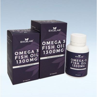 EXCELAB OMEGA-3 FISH OIL 1300 MG 90 CAPS + 30 CAPS | Shopee Malaysia