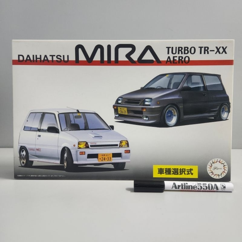 1:24 FUJIMI Daihatsu Mira Turbo TR-XX / Aero 04637 | Shopee Malaysia