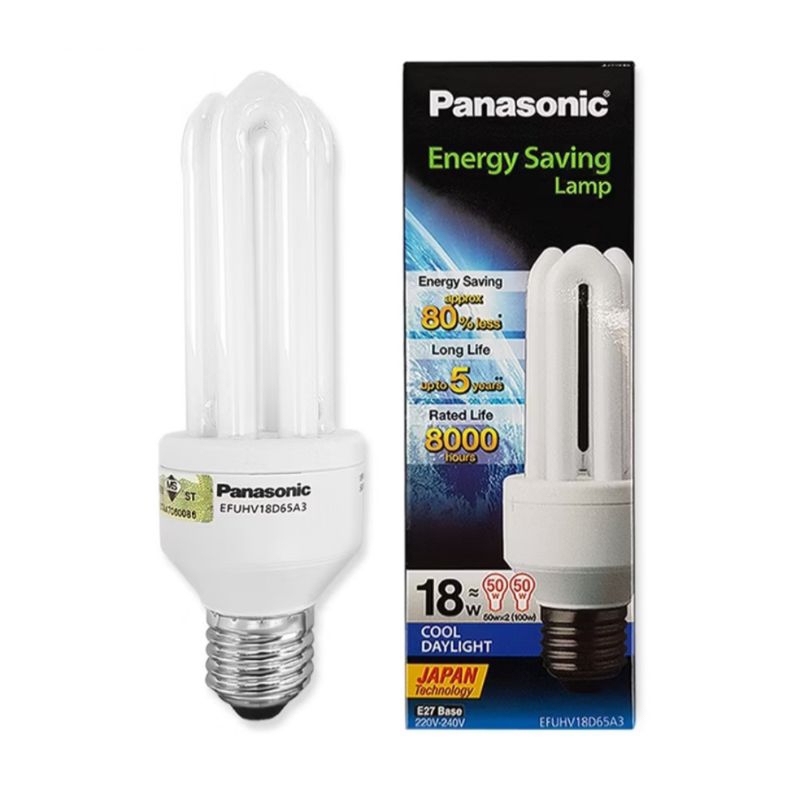 Panasonic PLCE E27 Bulb 燈泡 18Walt | Shopee Malaysia