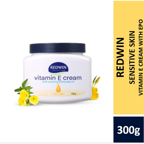 REDWIN SENSITIVE SKIN VITAMIN E CREAM 300g ( EXP 05/2025 ) | Shopee ...