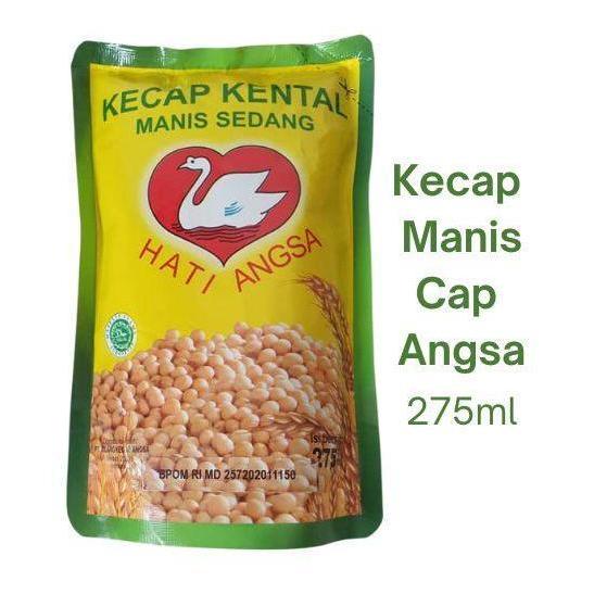 Kicap/Kecap Kental Manis Sedang cap Hati Angsa 275ml ASLI MEDAN ...