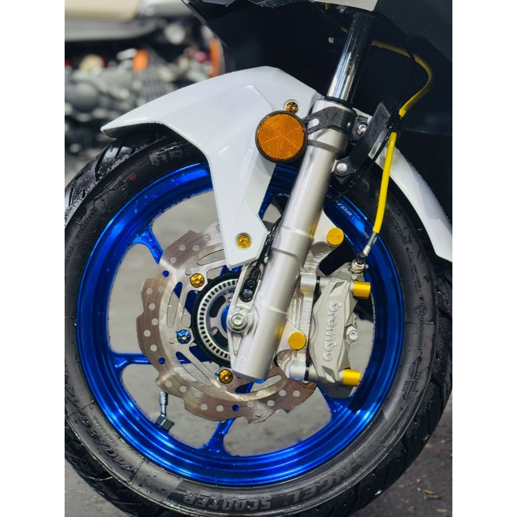 BREMBO M3 LEFT HAND + 100MM BRACKET SET CALIPER ADV150 ADV160 FRONT ...