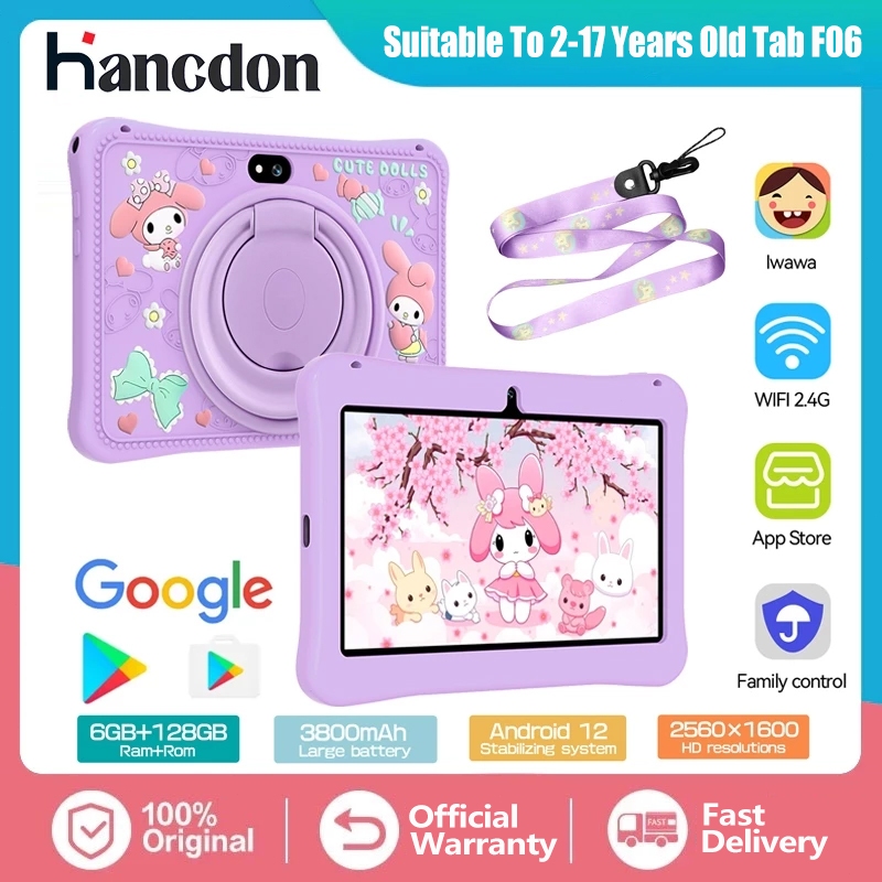 Hancdon New Kids Tablet 7.1inch (RAM6GB+ROM128GB) Tab high definition ...