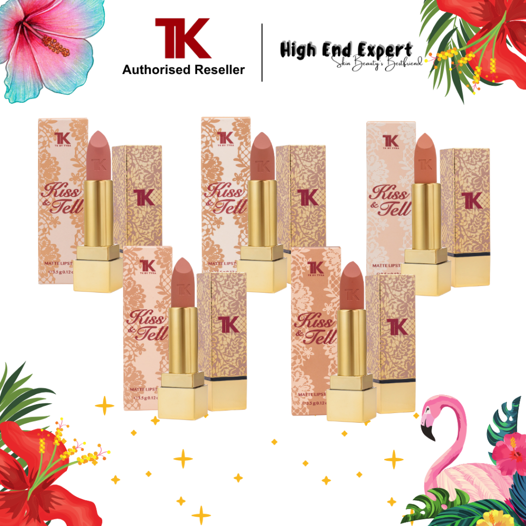 TKBYTYRA Kiss & Tell Lipstick | Shopee Malaysia