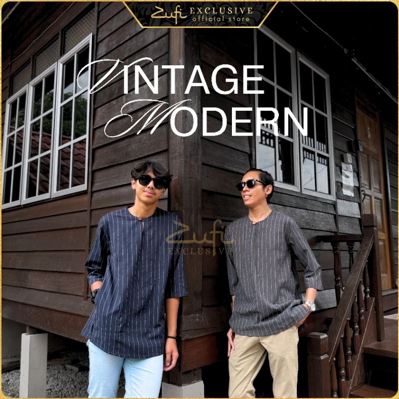 NEW KURTA RAYA Zufi Classic Three quater - Kurta klasik kurta cotton ...