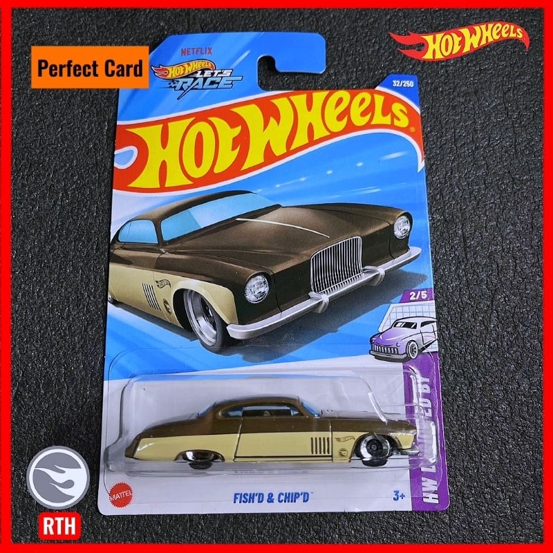 Hot Wheels Fish'D & Chip'D RTH 2025 Regular Treasure Hunt Hotwheels RTH ...