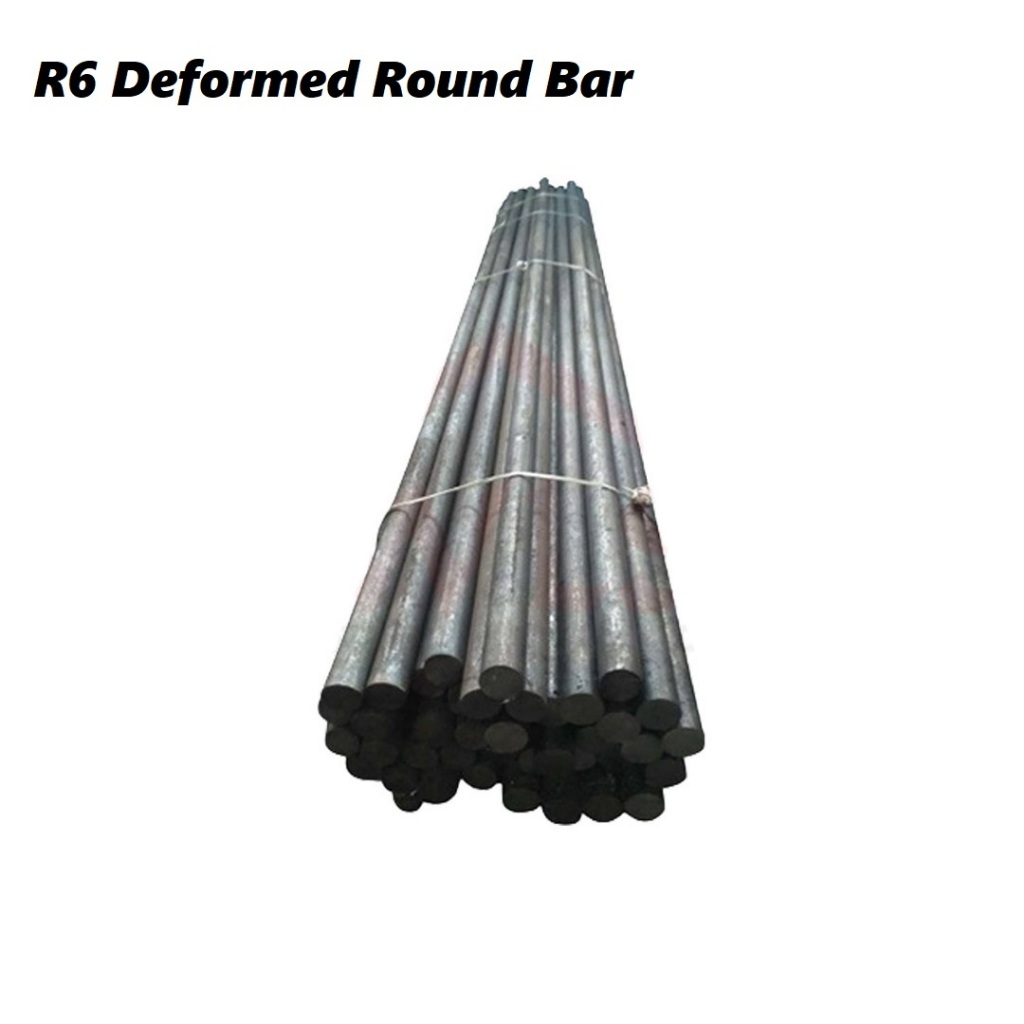 [CHAT BEFORE PLACE ORDER] R6 X 12M Deformed Round Bar | Shopee Malaysia