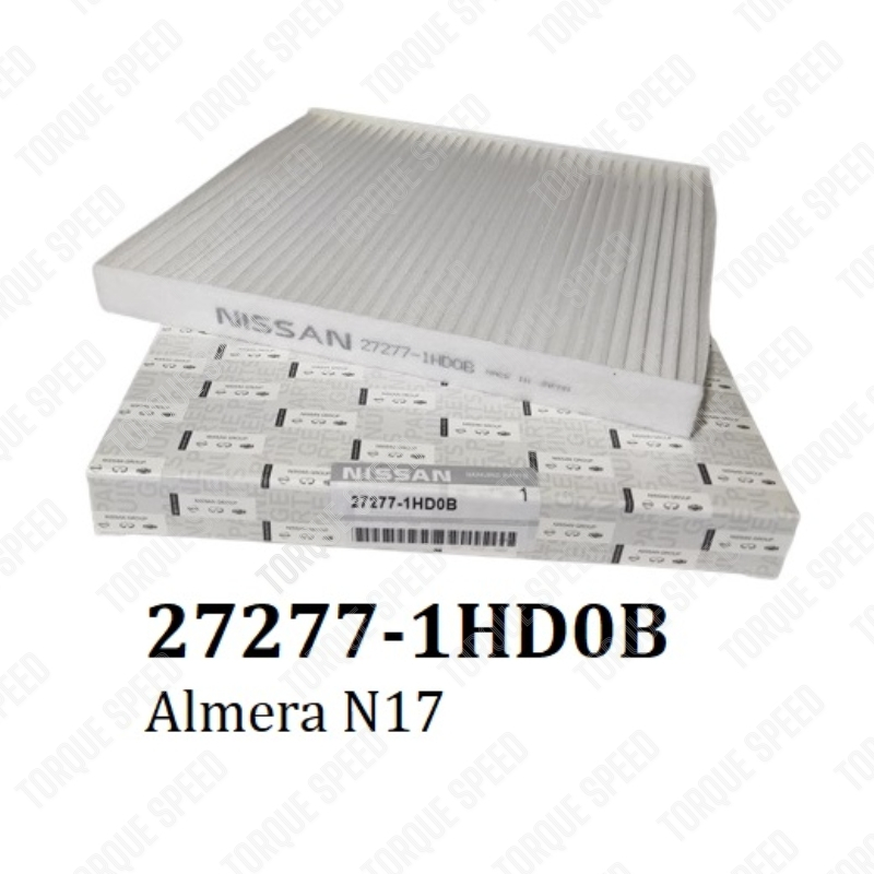 Nissan Cabin Pollen Air Cond Filter 27277-1HD0B Almera N17 | Shopee ...