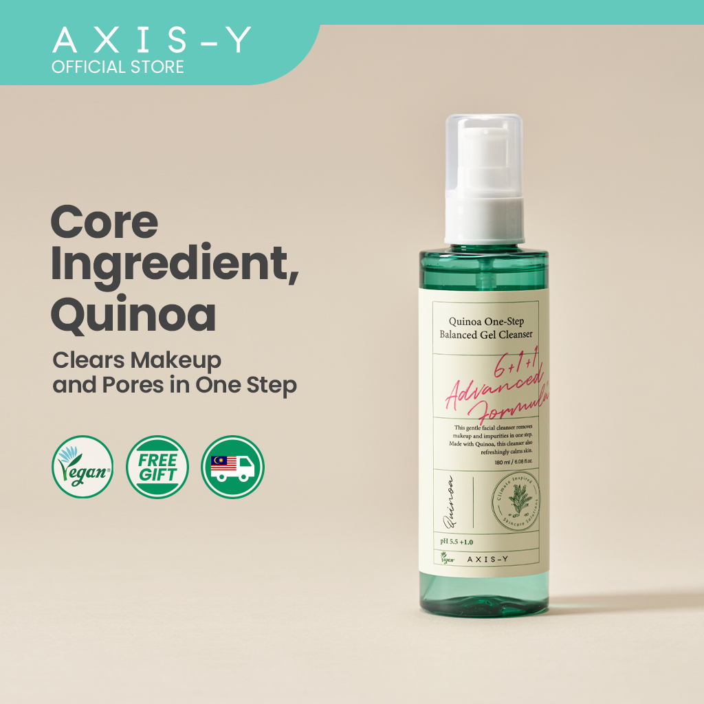 [AXIS-Y OFFICIAL] Quinoa One Step Balanced Gel Cleanser | Shopee Malaysia