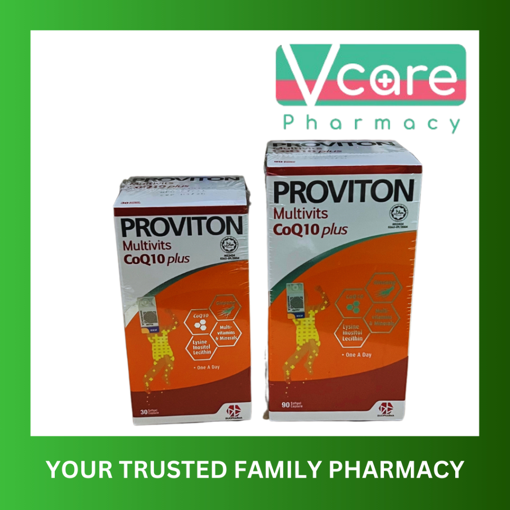 PROVITON PLUS Q10 30'S / PROVITON PLUS Q10 90'S (LIMITED OFFER ...