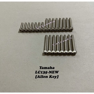 Yamaha LC135 NEW Magnet + Clutch Cover Screw Set - Allen Key #lc #lc135 ...