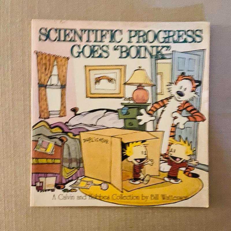 Scientific Progress Goes Boink Calvin and Hobbes Secondhand comic ...