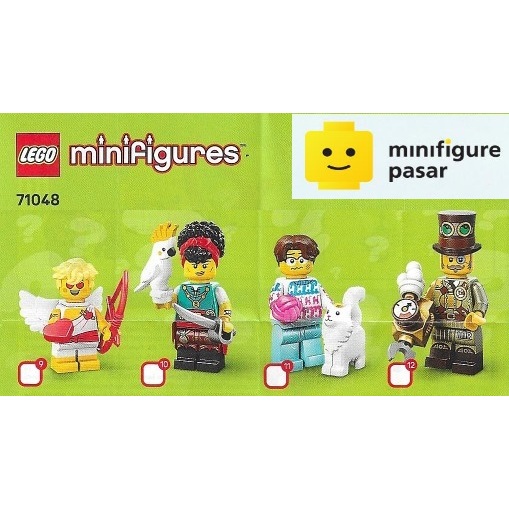 Lego 71048 Collectible Minifigures Series 27 - Cupid Pirate Quartermaster Cat Lover Steampunk ...