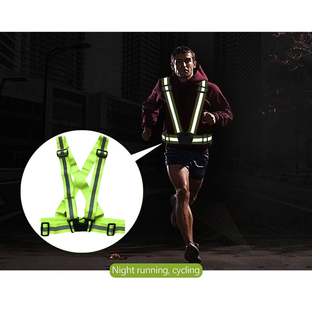 Reflective Vest with Adjustable Buckle / Ultra Marathon Reflective Vest ...