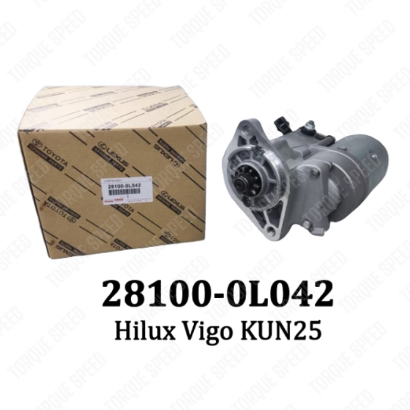 Toyota Starter 28100-0L042 Hilux Vigo KUN25 Fortuner KUN50 | Shopee ...