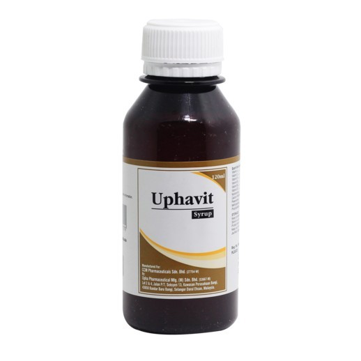[FREE Syringe] Uphavit Syrup 120mL (Exp: December 2025) Multivitamin ...