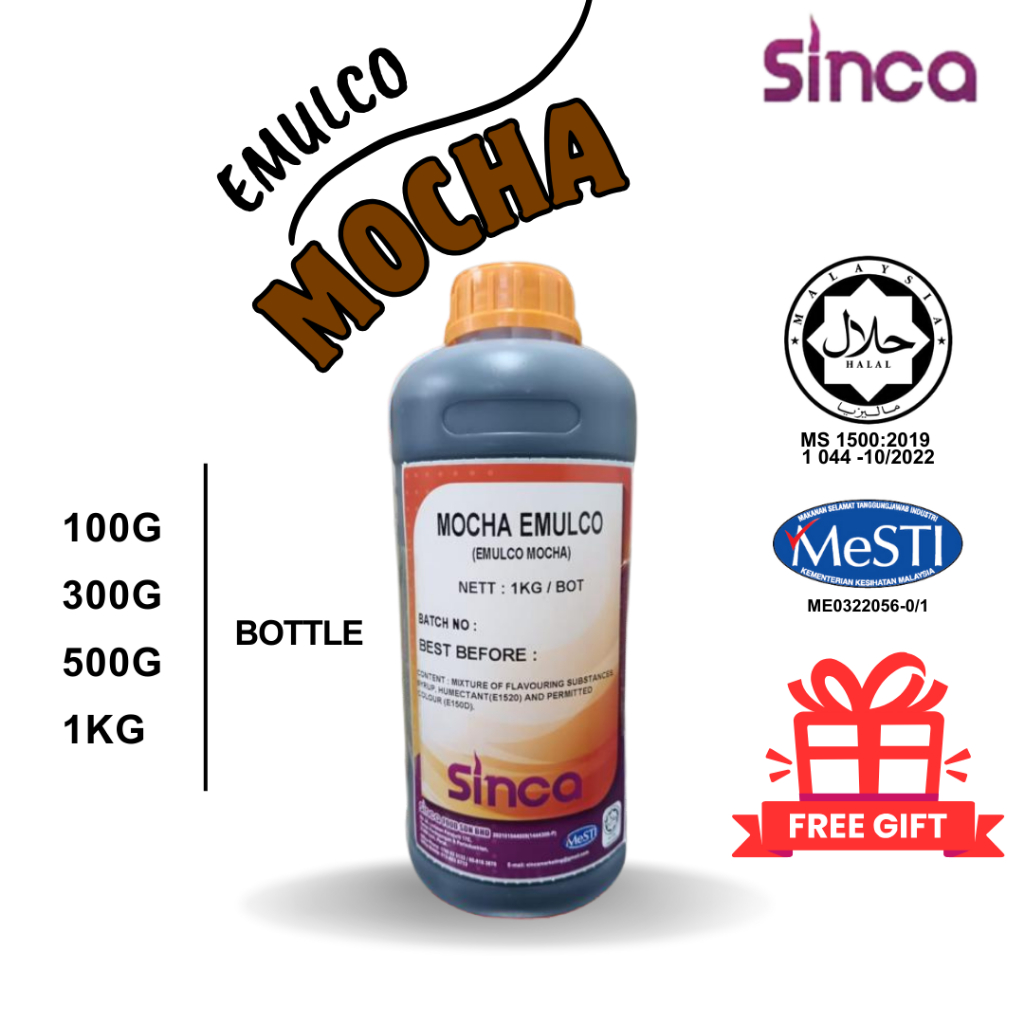 Emulco Mocha / Mocha Emulco 500g / 1kg | Gred Makanan | Halal | Food ...