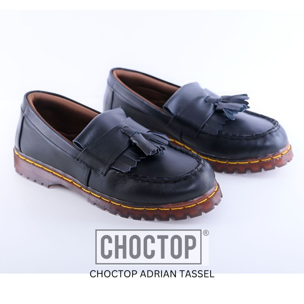 CHOCTOP ADRIAN TASSEL LOAFER SHOES [ GENUINE LEATHER ] | Shopee Malaysia