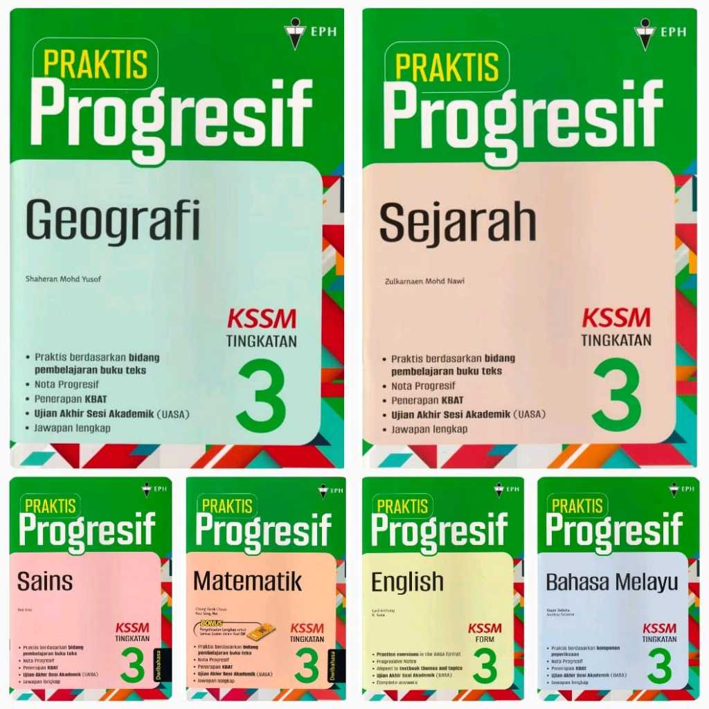 2025 PRAKTIS PROGRESIF KSSM TINGKATAN 3 (EPH) | Shopee Malaysia