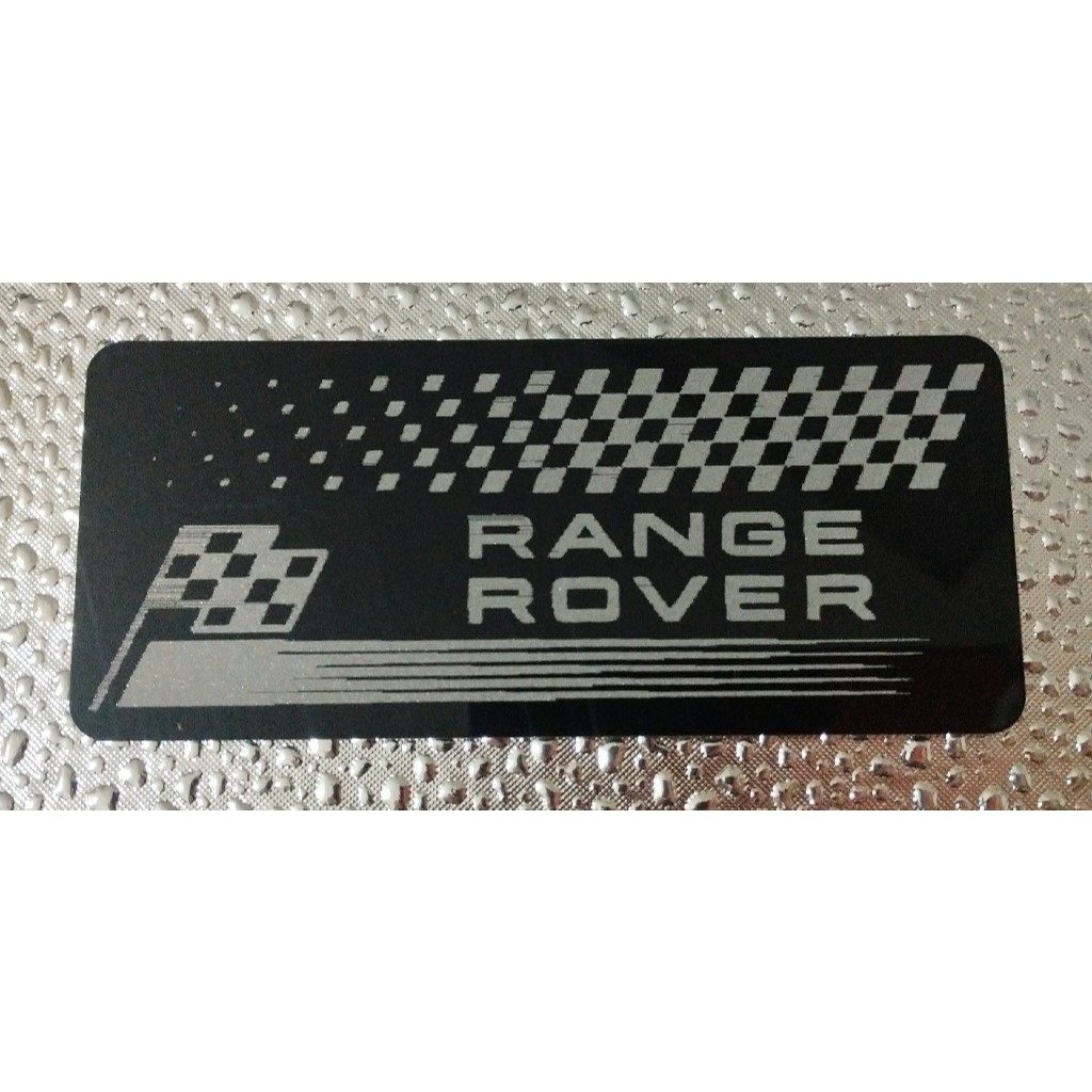 range rover emblem evoque velar vogue sport sdv8 svr | Shopee Malaysia