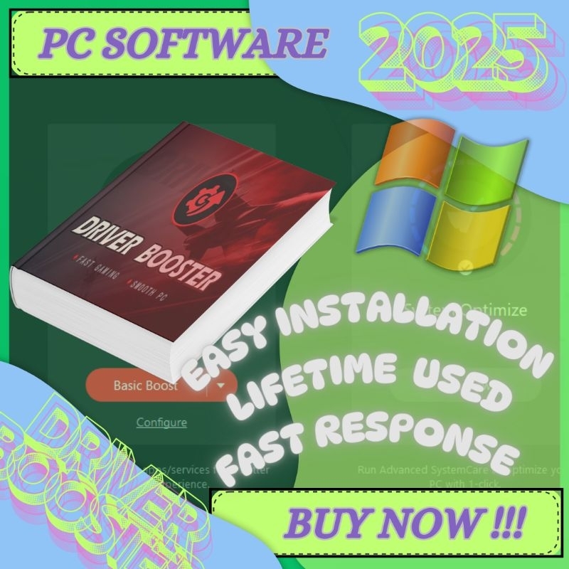 2023 IObit Driver Booster Pro 11 | 8 ACTIVATED | PC Game Booster | Full ...