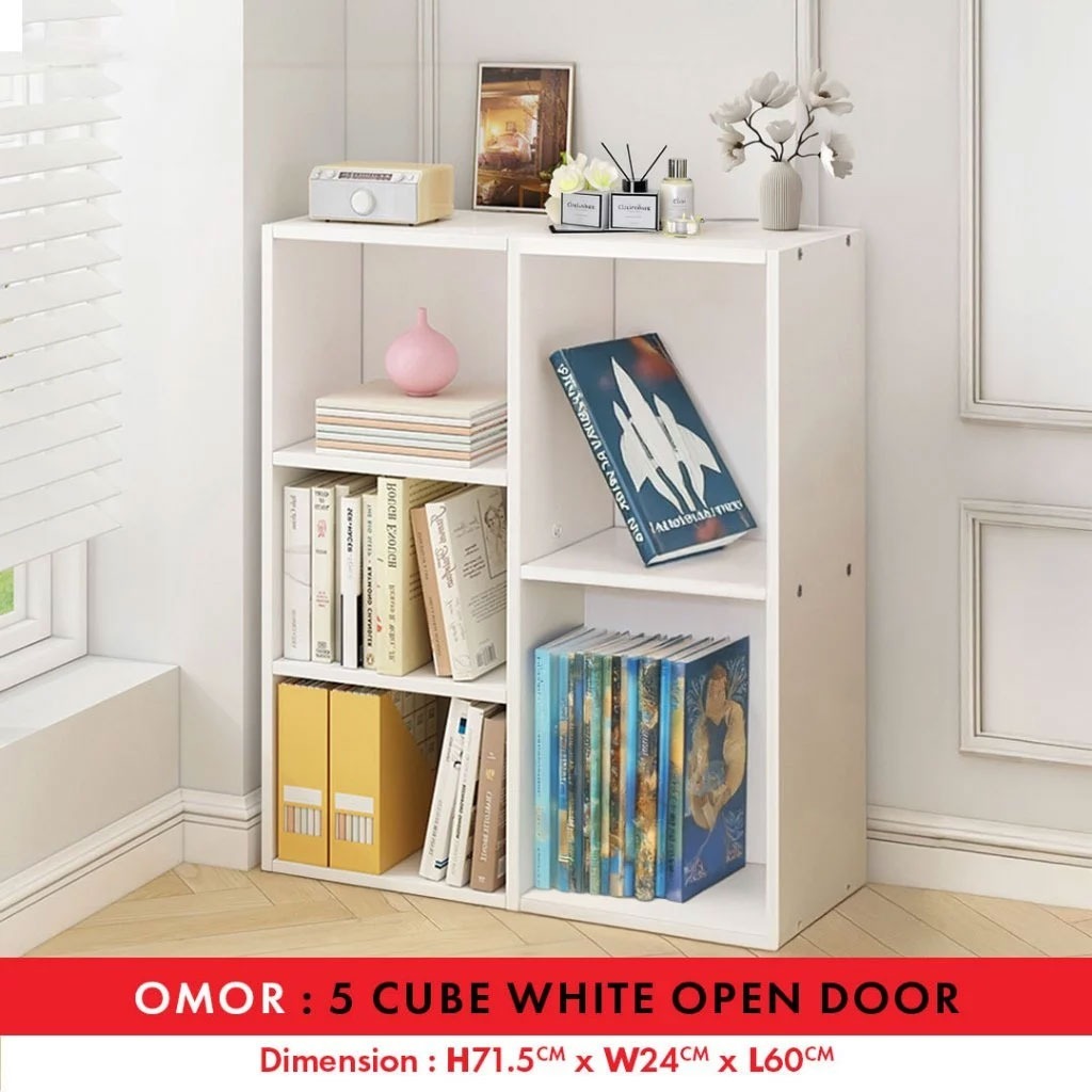 Kenzzo : *New Arrive* Omar 2/3/4 Tier Bookshelf /DIY Utility Shelf/Rak ...