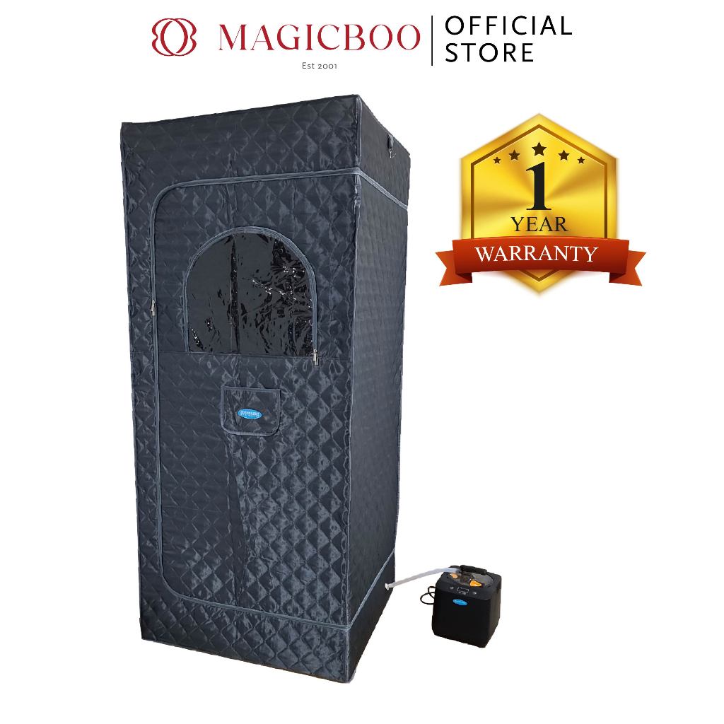 Magicboo SPA-6061A Portable Slim Steam Sauna Tent (Black) | Shopee Malaysia