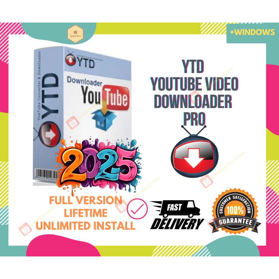 YTD Youtube Video Downloader Pro 2025 | 𝟏𝟏.𝟐𝟓.𝟕 | Converter | 100% Work | Activated | Shopee ...