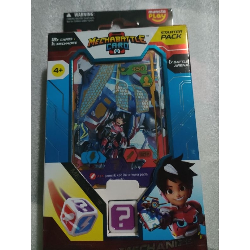 Mechamato Battle card Monsta Play Starter Pack | Shopee Malaysia