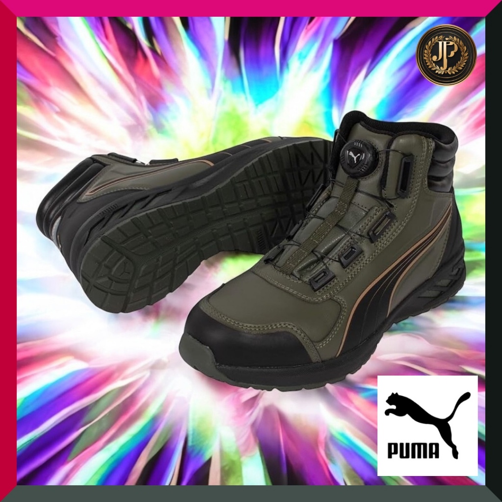 [PUMA Safety] Work Shoes JSAA Class A Certified Tip Synthetic Resin ...