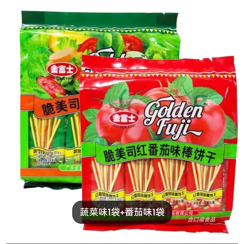 [CHINA] GOLDEN FUJI CUI MEI SI ASSORTED FLAVORS BISCUIT STICKS 350G ...