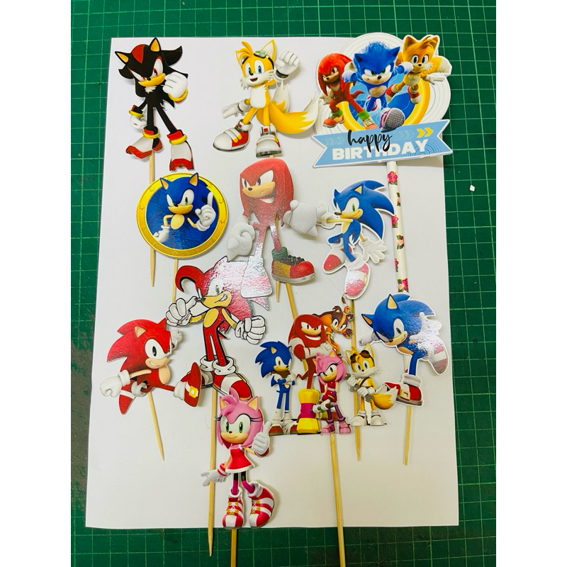KEK TOPPER SONIC (MIXED CHARACTER) | Shopee Malaysia