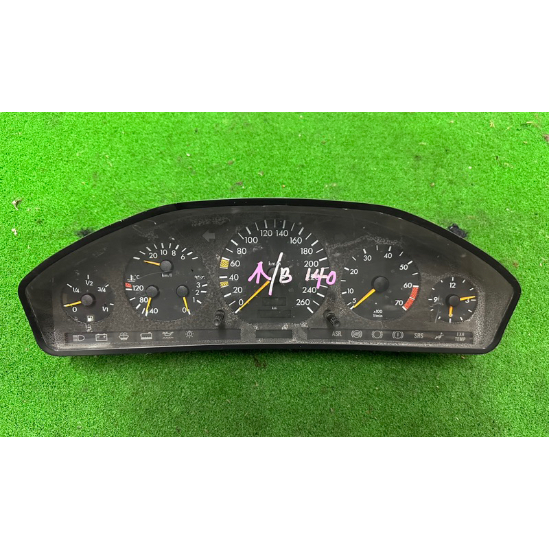 Cluster meter (260km), mercedes benz W140. Original | Shopee Malaysia