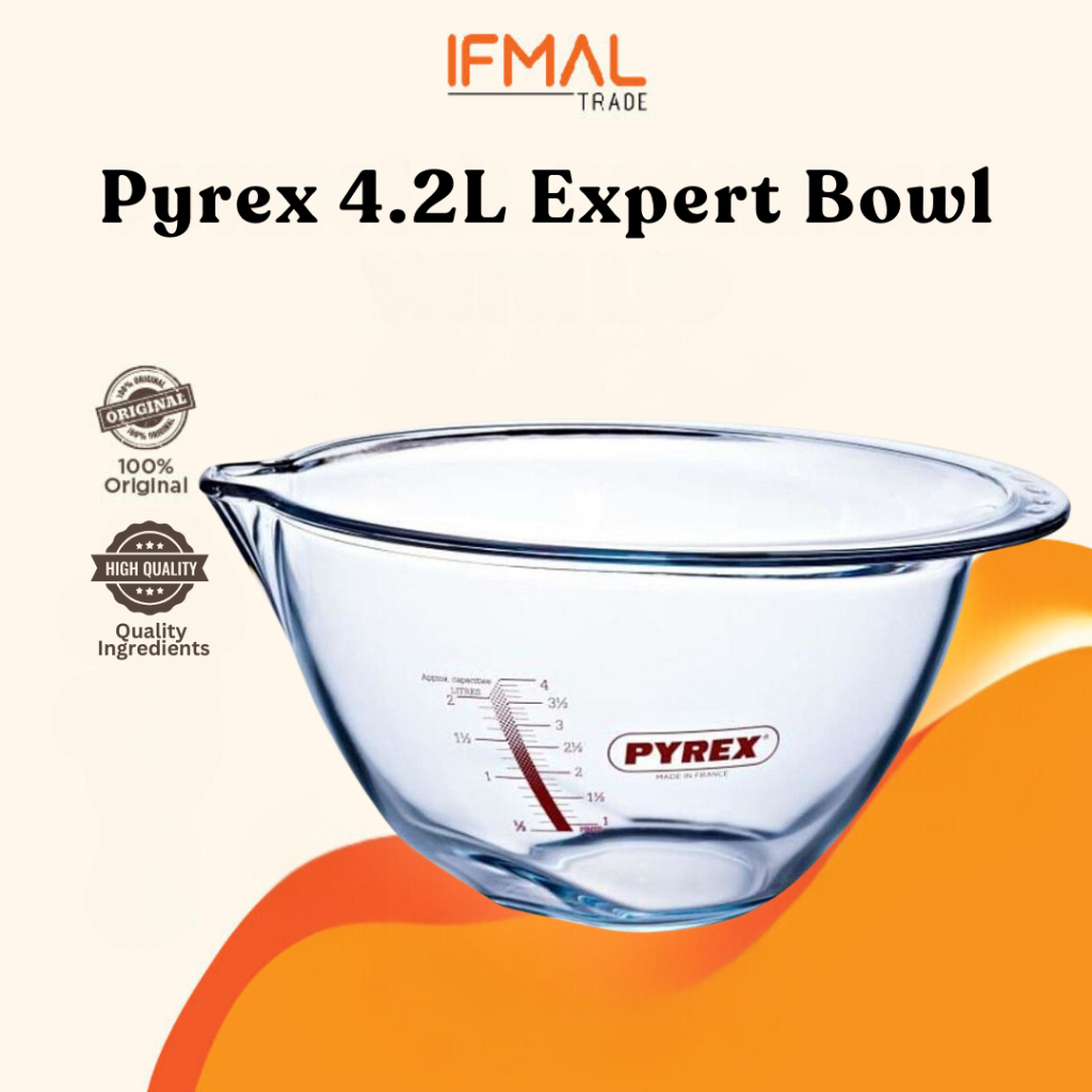 Pyrex 4.2L Expert Bowl | Original | IFMAL | Shopee Malaysia