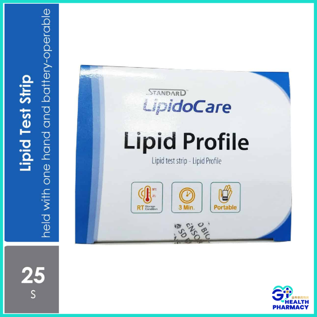 SD Lipidocare Lipid Profile Test Strip 25's | Shopee Malaysia