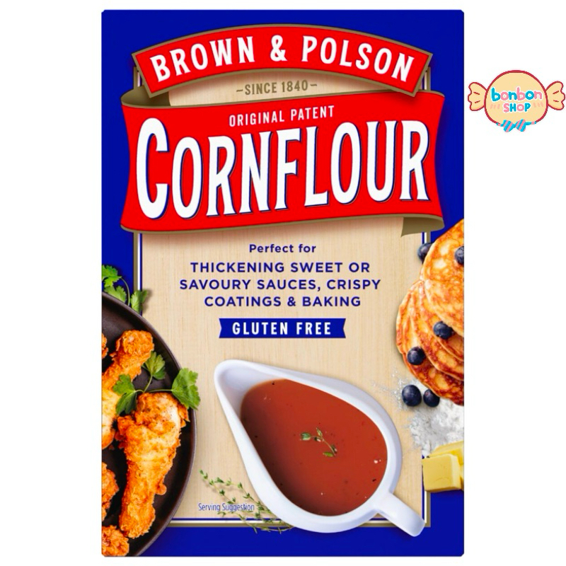 Brown & Polson Gluten Free Cornflour / Tepung Jagung Cap Rama-rama 500g ...