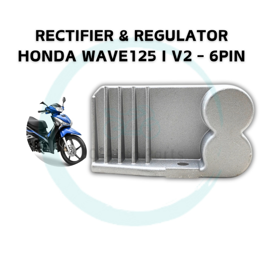 MOTORCYCLE HONDA WAVE125 I V2 WAVE 125 I V2 RECTIFIER & REGULATOR ...