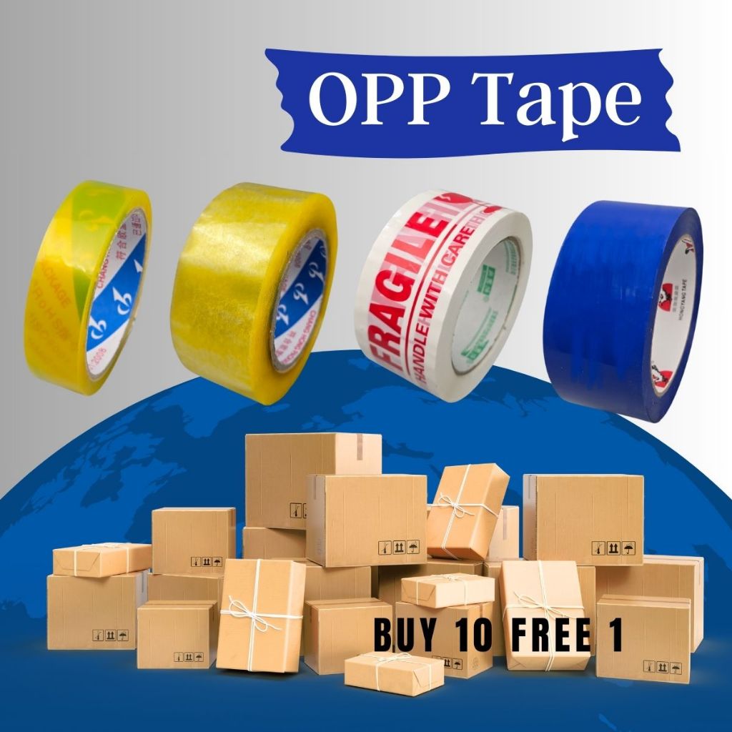 Transparent OPP Tape/Packing Tape/Fragile OPP Tape/Salotap/Clear ...