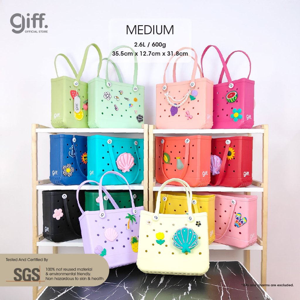 [Medium] GIFF Bags - All Color Medium Size Waterproof Totebag Tote ...