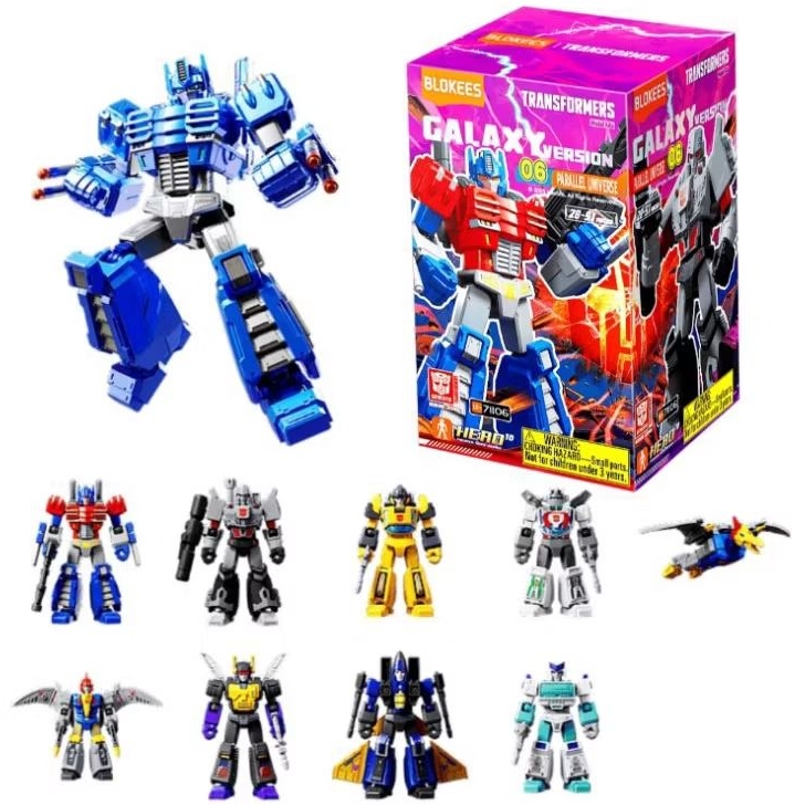 Blokees Transformers Galaxy Parallel Universe Version 06 IDW Orion Pax ...