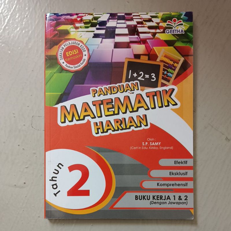 PANDUAN MATEMATIK HARIAN TAHUN 2 | Shopee Malaysia