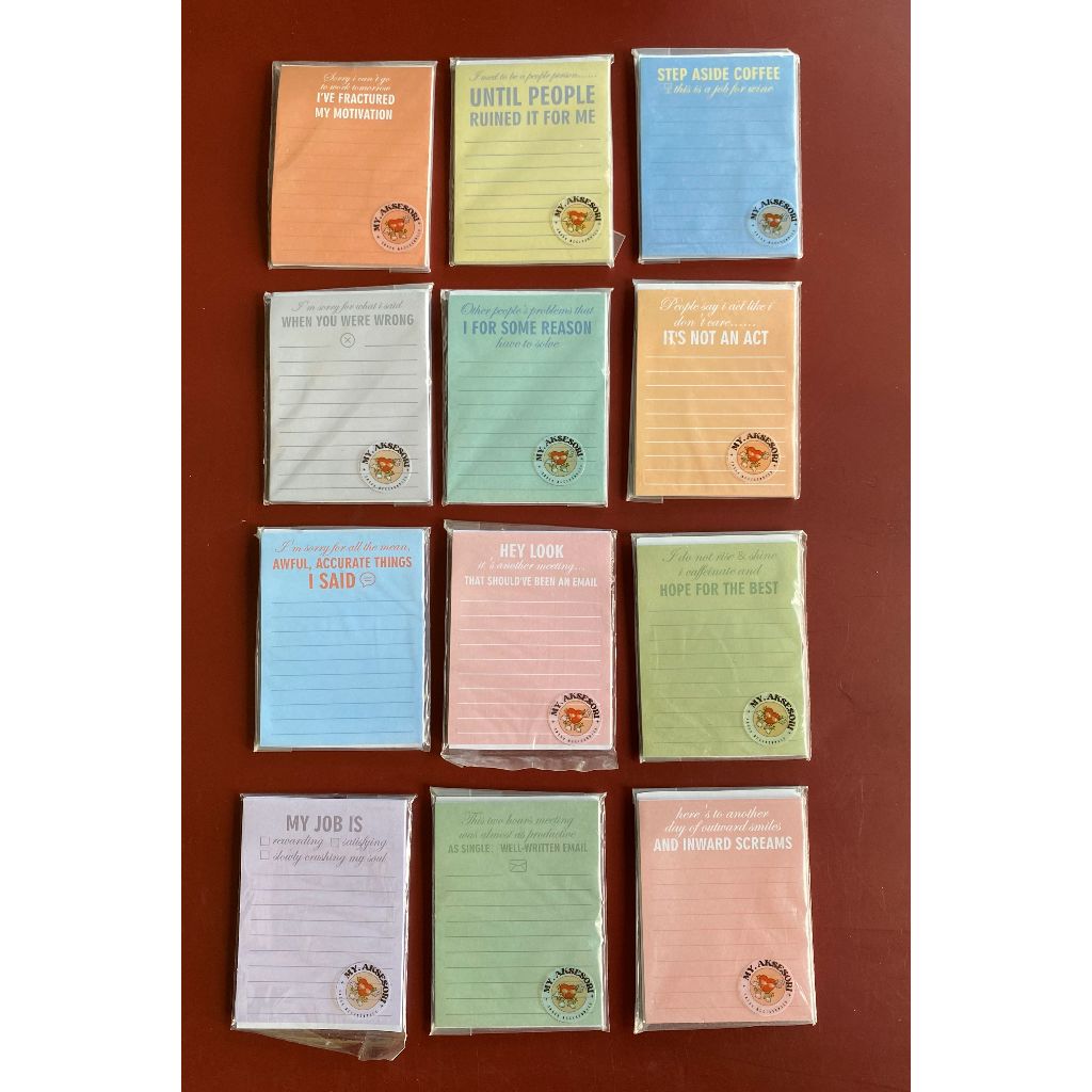 My.Aksesori Sassy Statement Sticky Notes (30 Pages) | Shopee Malaysia