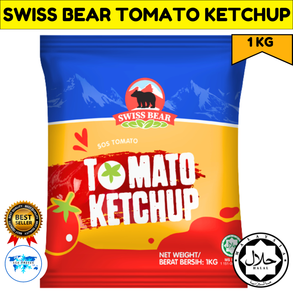 Swiss Bear Tomato Ketchup 1KG | Shopee Malaysia